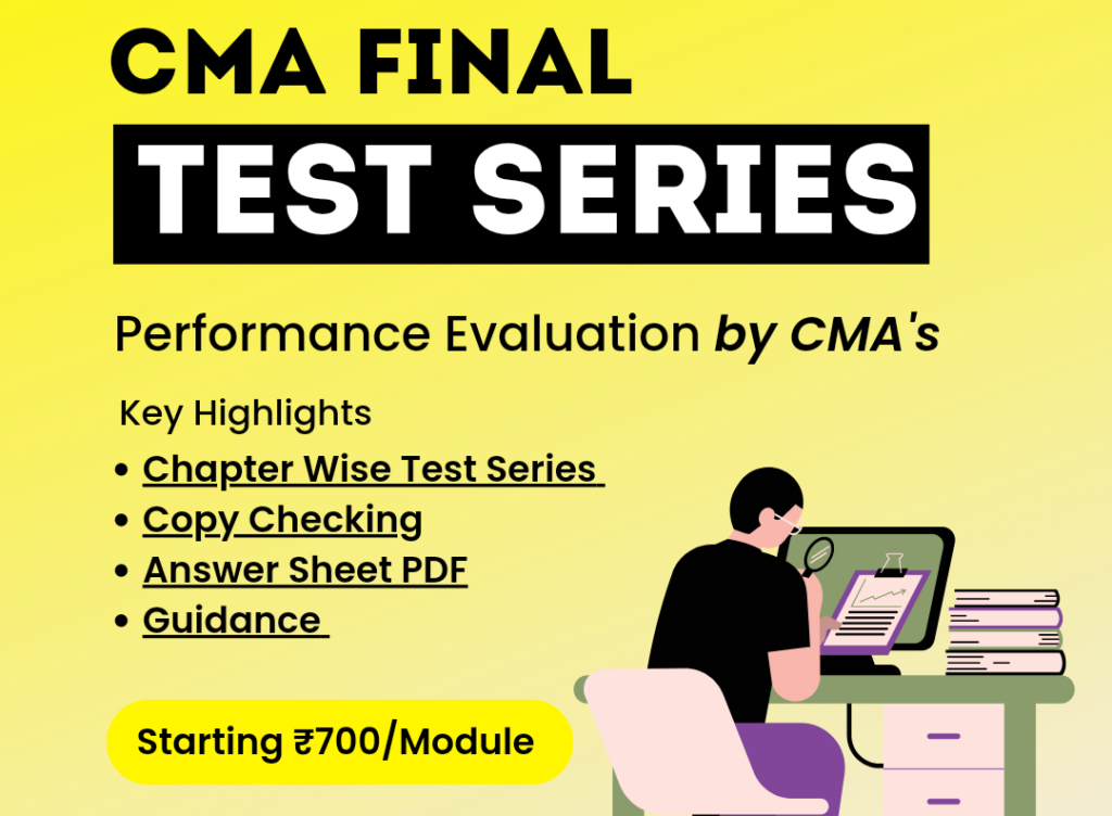 CMA Final Test Series (Chapter Wise Test Series) - CMA ASPIRANT HUB ...
